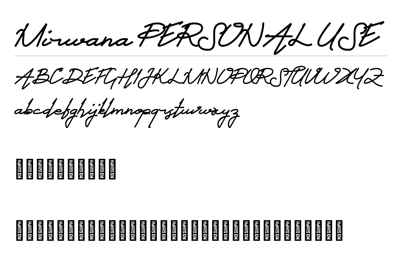 Mirwana Font Download for Free