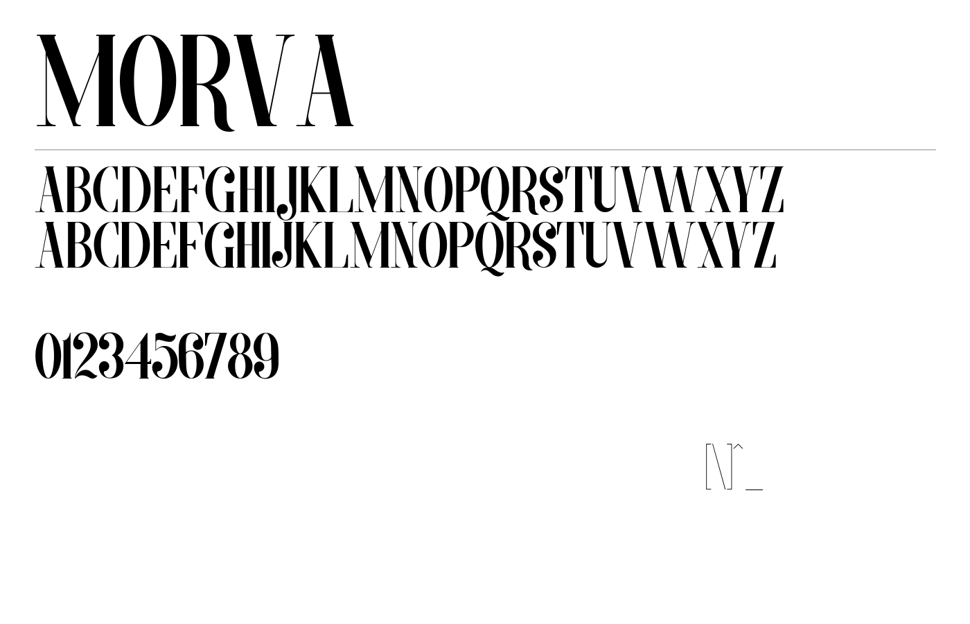 Morva Font Download for Free