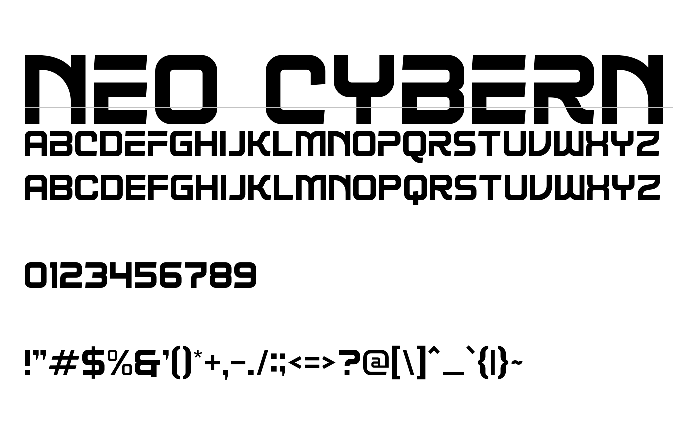 Neo Cybern Font Download for Free