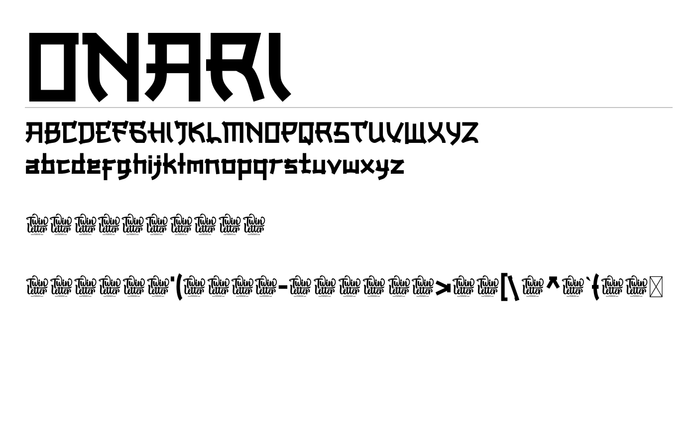 Onari Font Download for Free