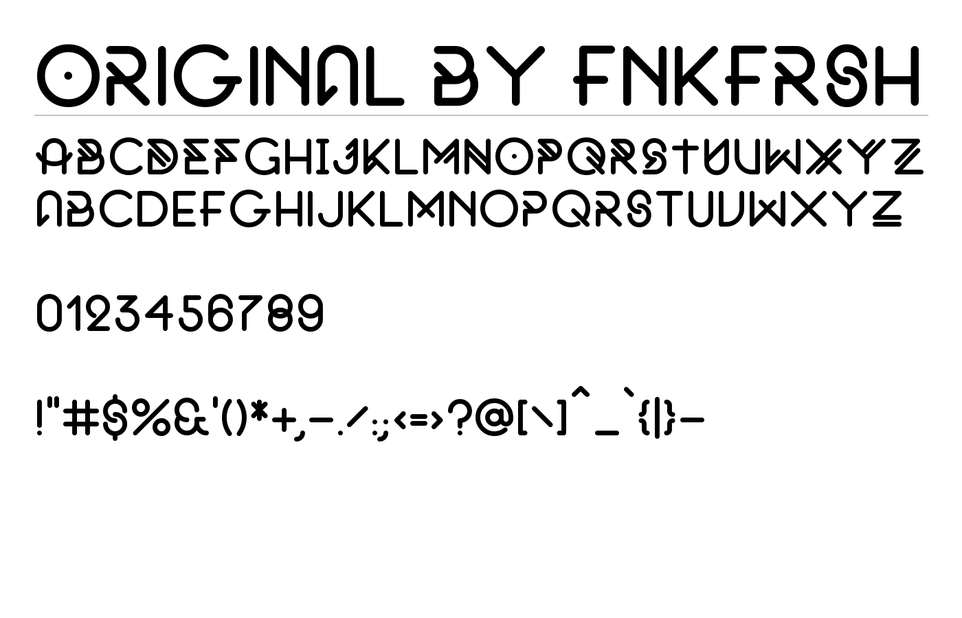 Original Font Download for Free