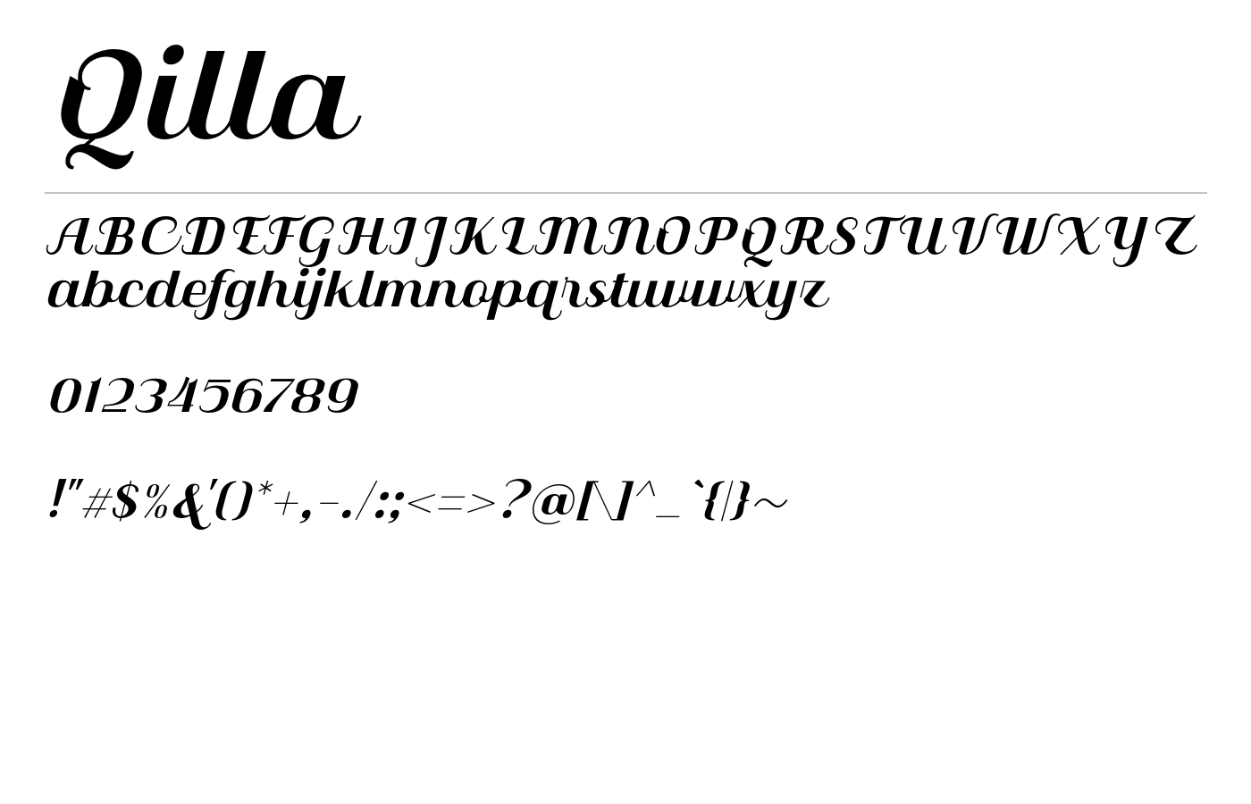 Qilla Serif Font Demo Download for Free