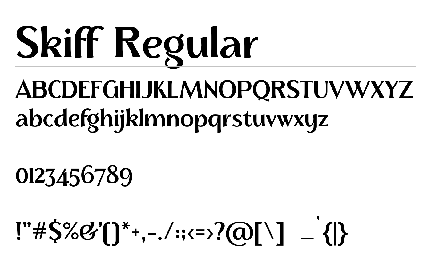 Skiff Regular Font Download for Free