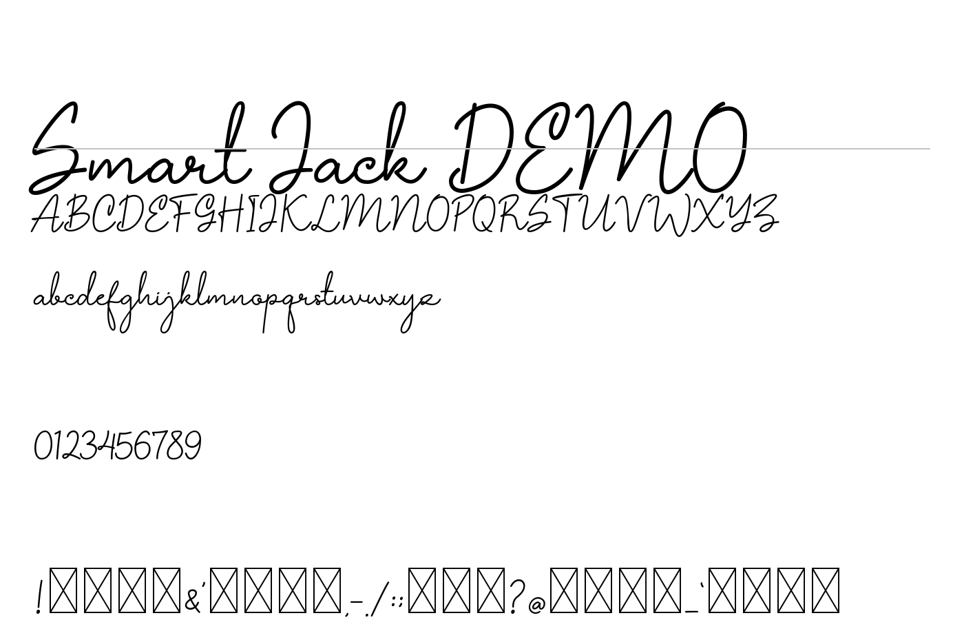 Smart Jack Font Download for Free