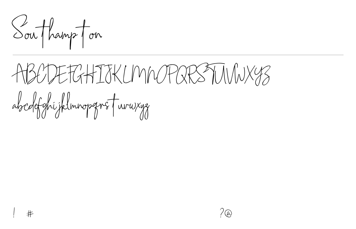 Southampton Signature Style Download for Free