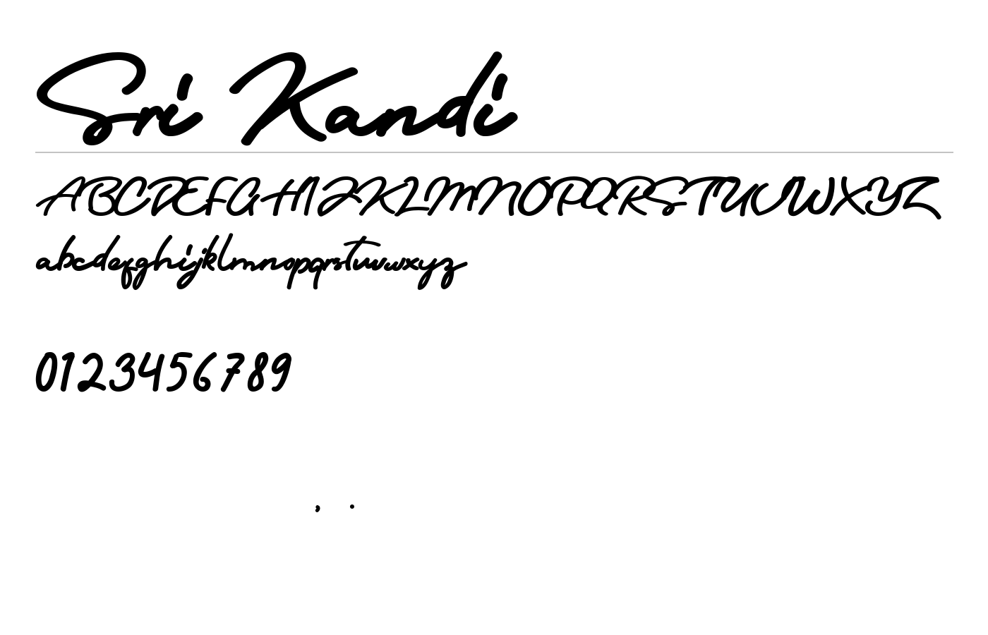 Sri Kandi Font Download for Free