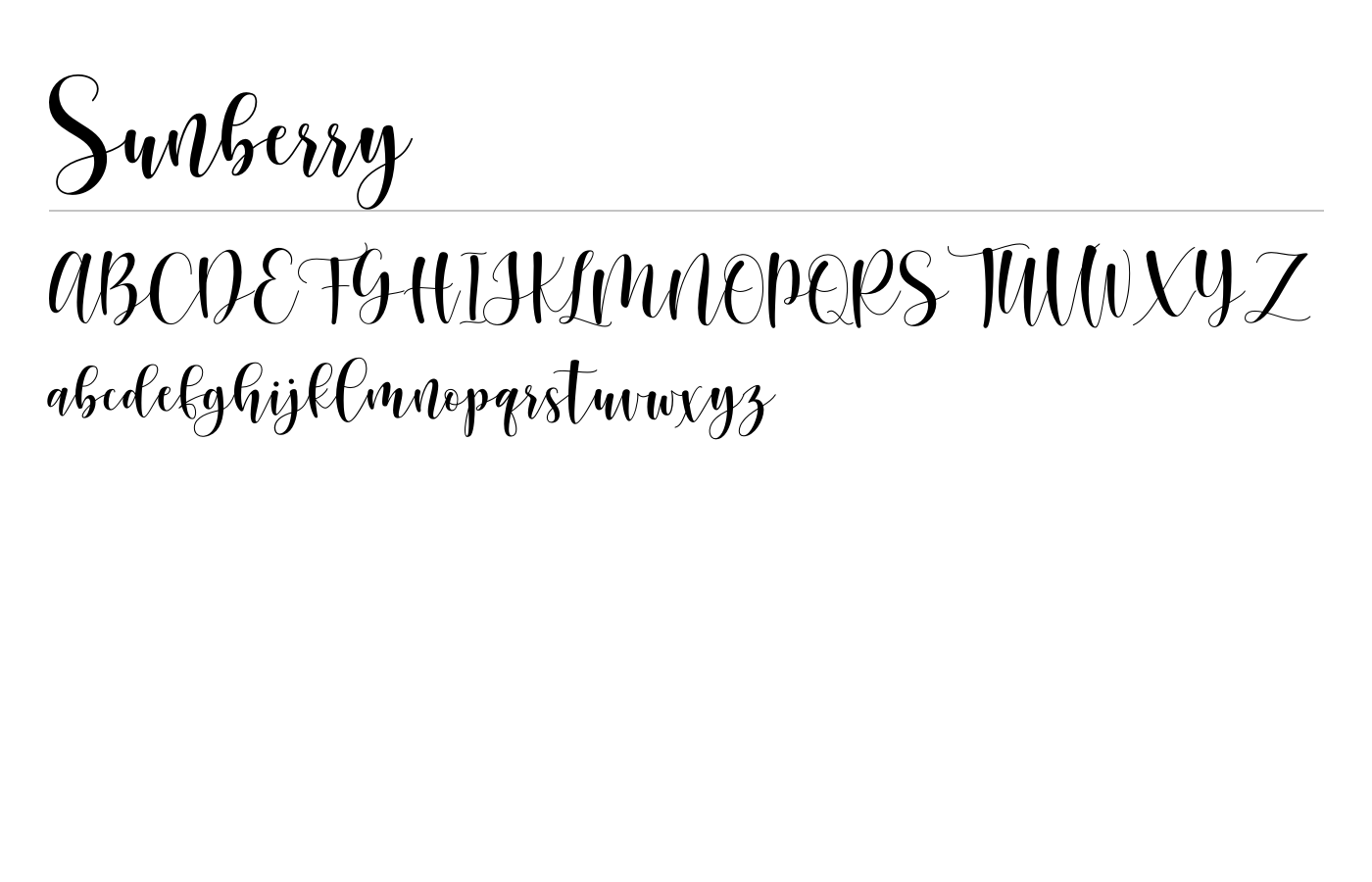 Sunberry Font Download for Free