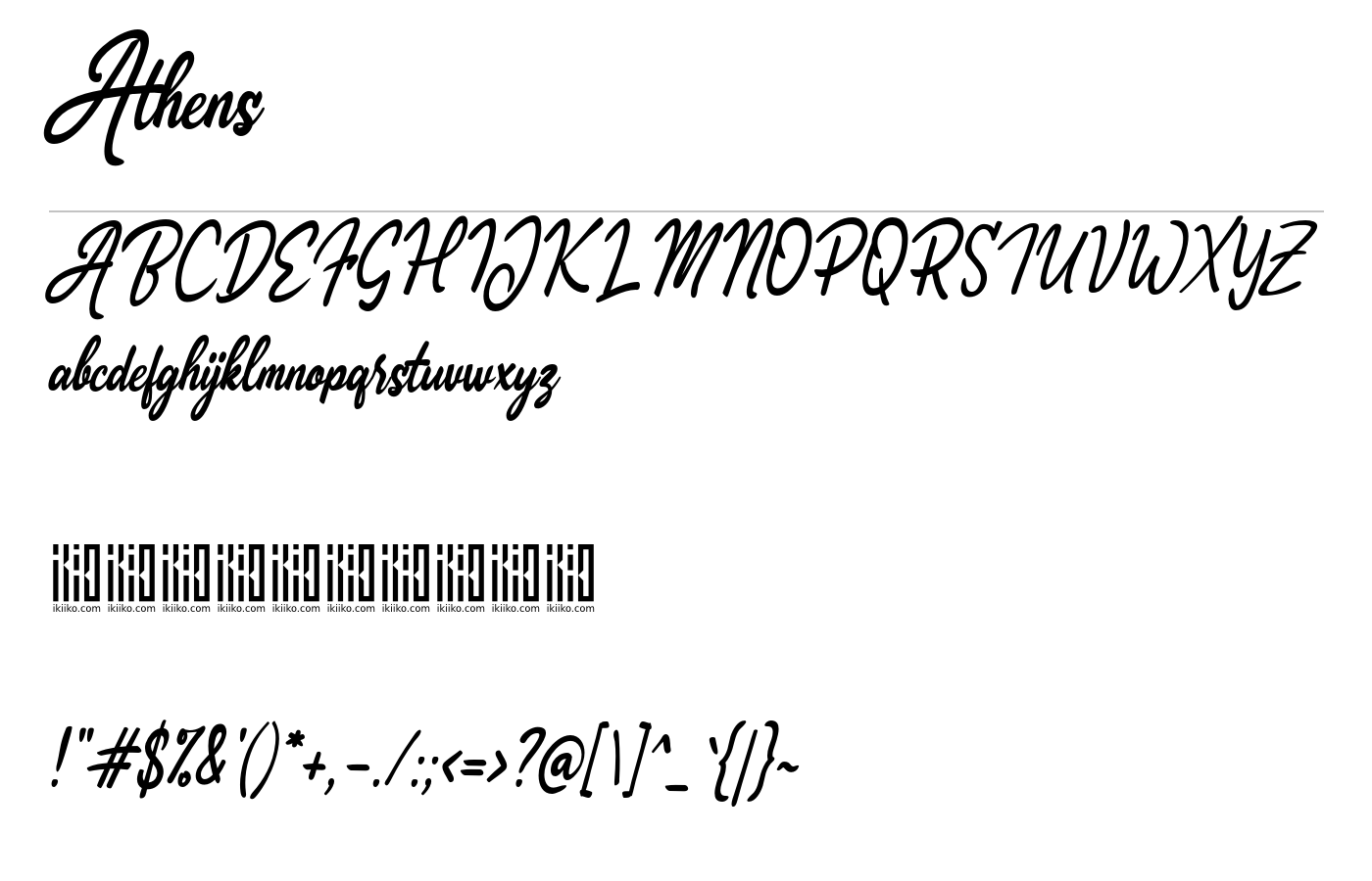 The Athens Font Download for Free