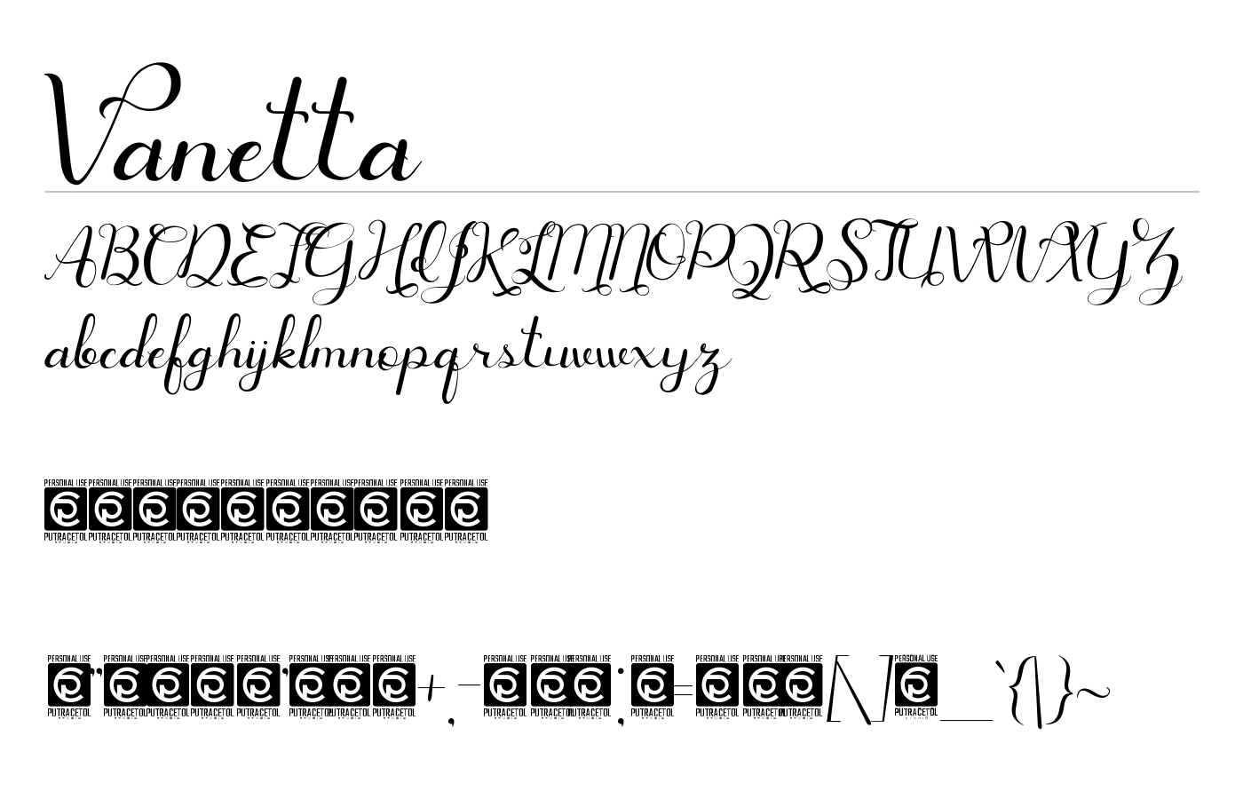 Vanetta Font Download for Free
