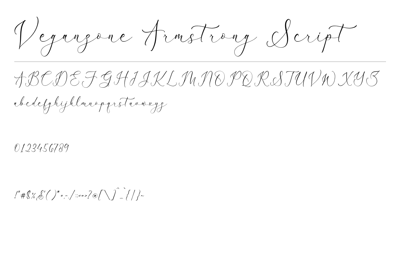 Veganzone Armstrong Font Download for Free