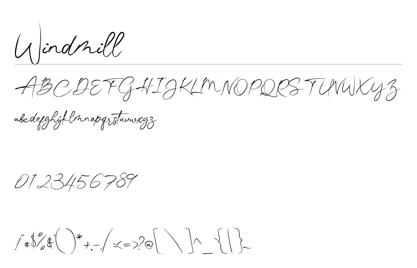 Windmill Font Download for Free