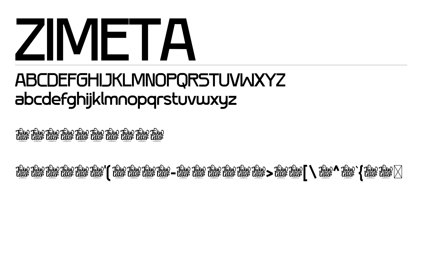 Zimeta Font Download for Free