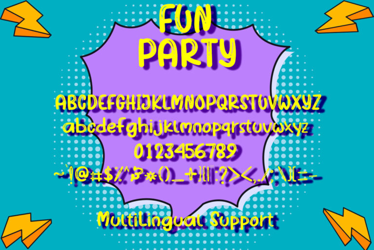 Fun Party Free Font | Hey, Fonts!