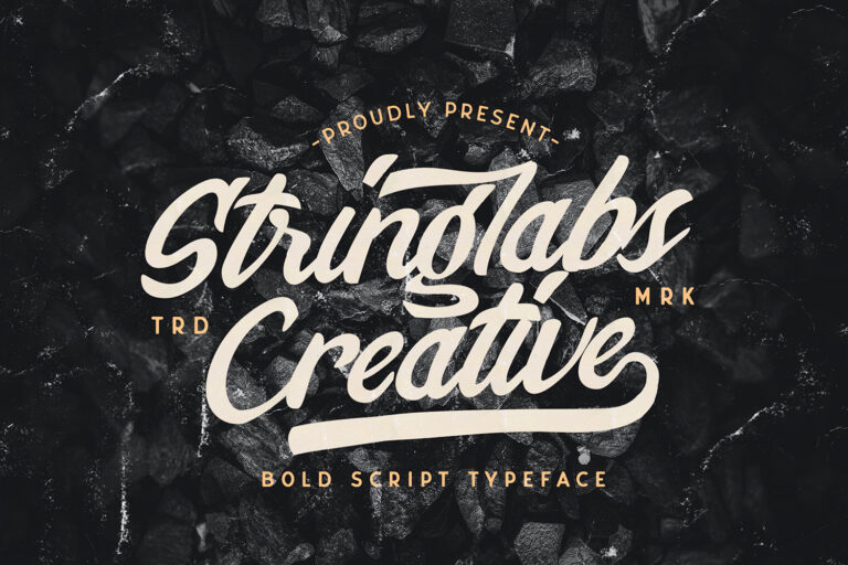 Stringlabs Creative Font | Hey, Fonts!
