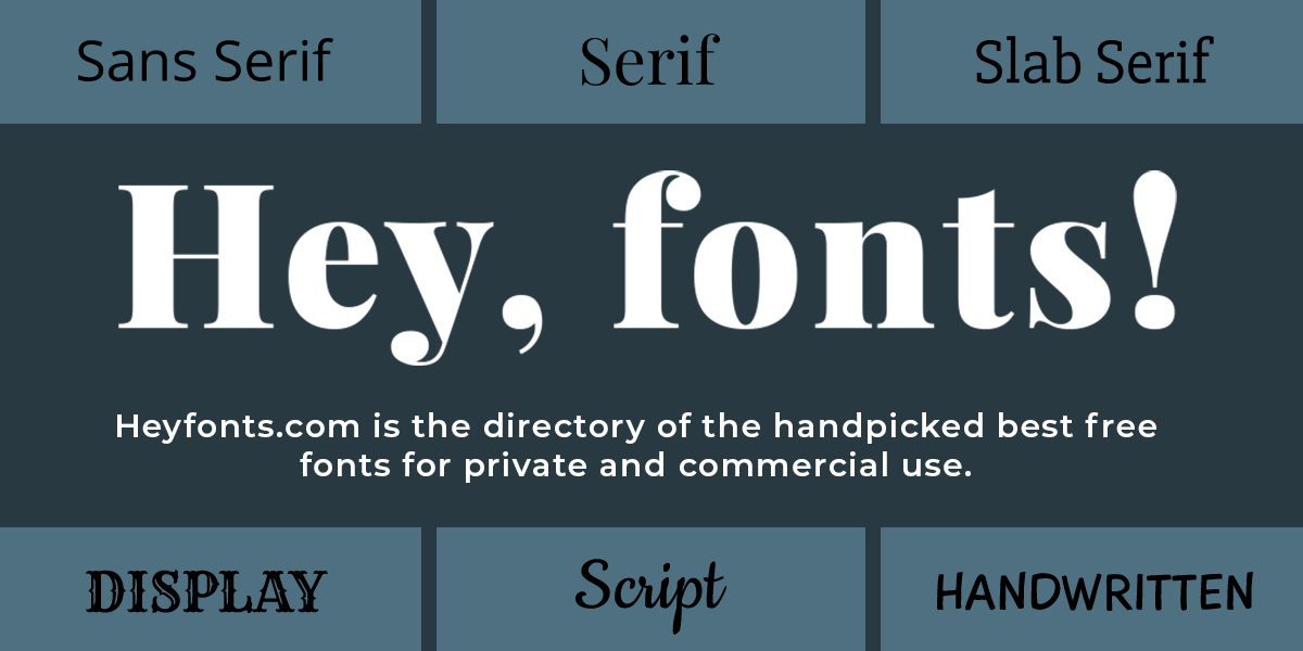 Cursive | Hey, Fonts!