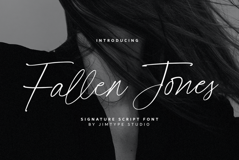 Fallen Jones Free Font | Hey, Fonts!