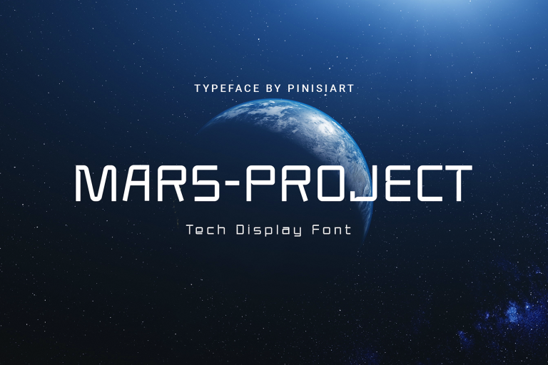 Mars Project Font | Hey, Fonts!